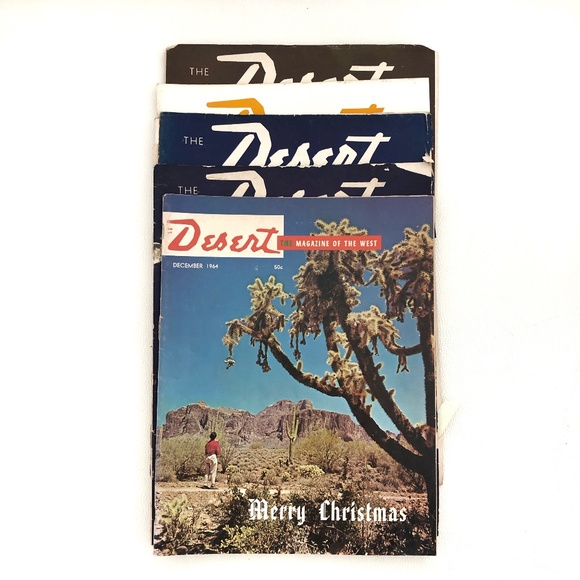 Other | 216 Vintage Desert Magazines Set Of 5 Sd | Poshmark